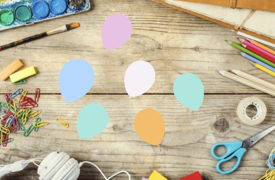 Balloon Cut Outs - Balloon Decor, Balloon Die Cuts, Paper Balloon ...