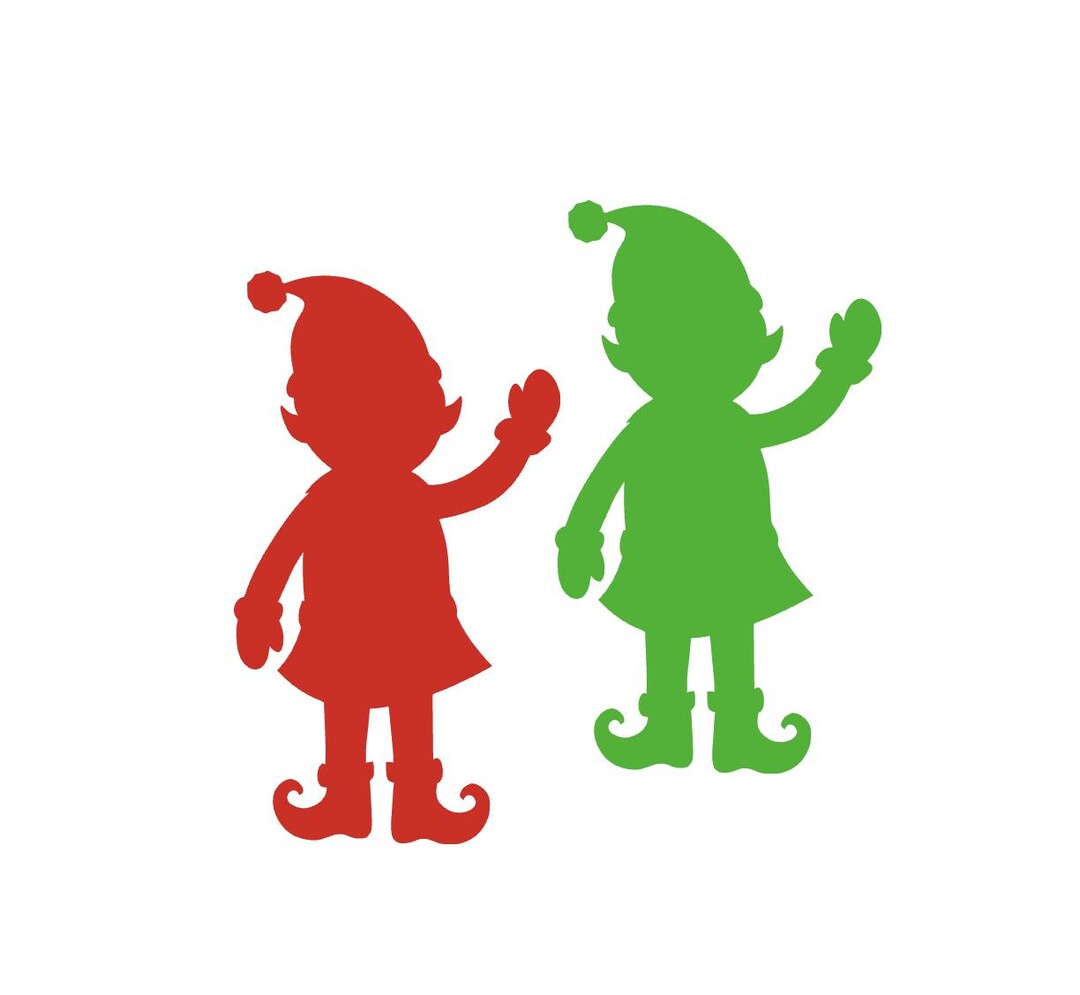 Christmas Elf Cut Outs – Paper Christmas Elf, Elves Die Cuts & Shapes ...