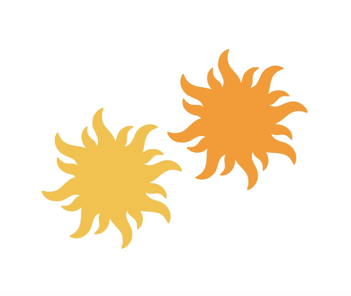 Paper Sun Cutouts - Paper Sun Die Cut, Paper Sun Shape Cut Outs for ...