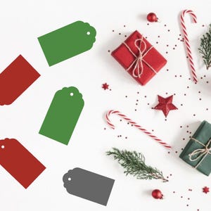 Paper Gift Tags - Scallop Top Paper Gift Tags, Scallop Top Price Tags ...