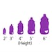 Paper Baby Bottle Cut Outs - Baby Shower Baby Bottle Decor, Baby Bottle ...