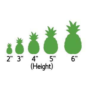 Paper Pineapple Cutouts - Paper Pineapple Dye Cuts, Pineapple Paper Cut ...