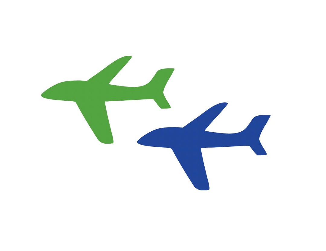 Airplane Cut Outs - Paper Airplane, Airplane Die Cuts, Airplane Cut Out ...