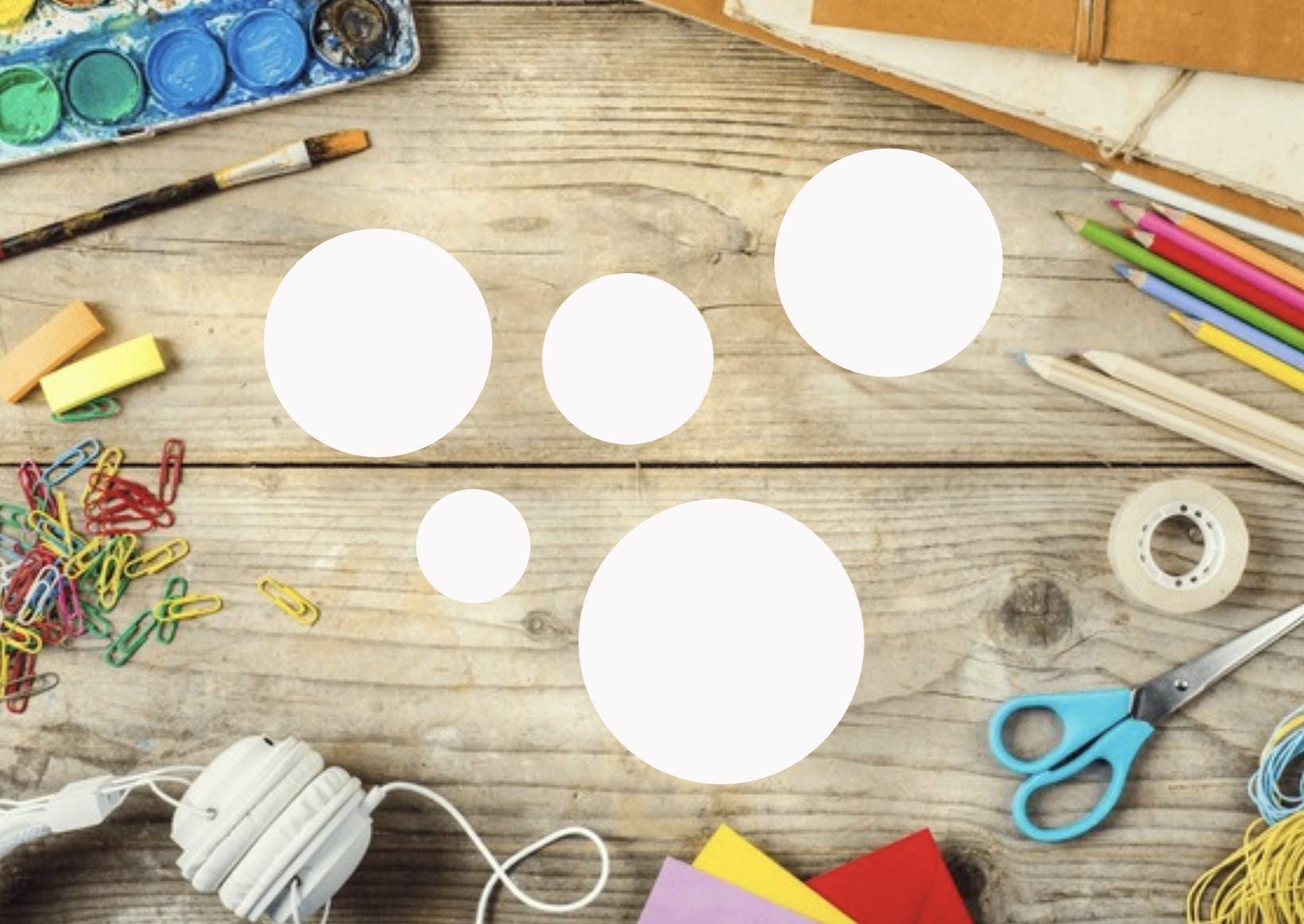 Circle Paper Cut Outs - Paper Circle Shape, Circle Die Cuts, Circle ...