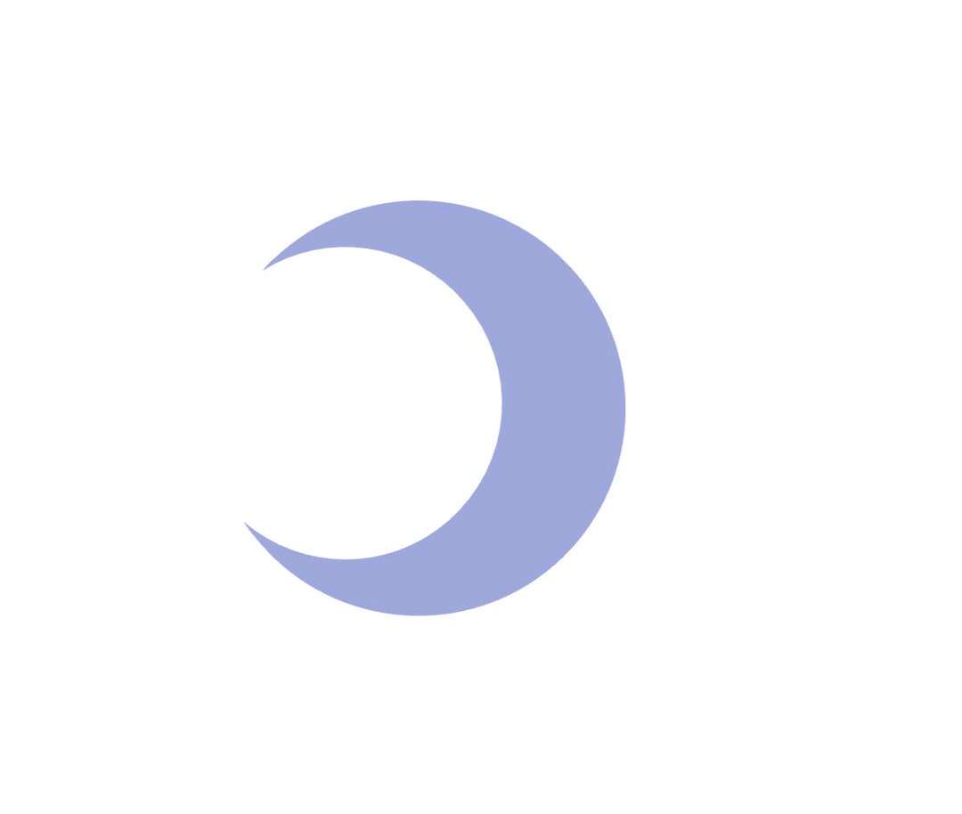 Moon Paper Cut Outs - Paper Crescent Shape, Moon Die Cuts, Moon Cutouts ...