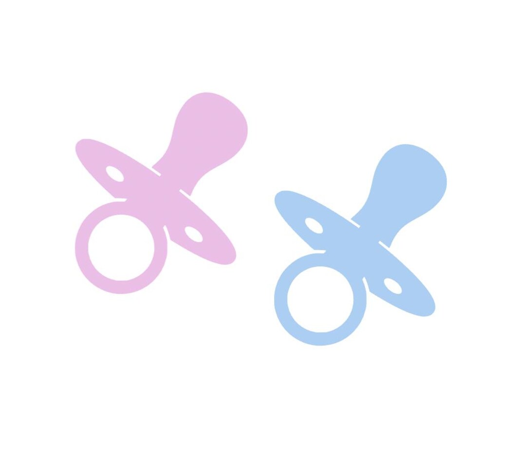 Paper Pacifier - Paper Pacifier Shapes, Pacifier Paper Die Cut, Paper ...