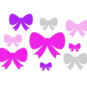 Bow Paper Cut Outs - Paper Bow Shape, Bow Die Cuts, Bow Cutouts ...