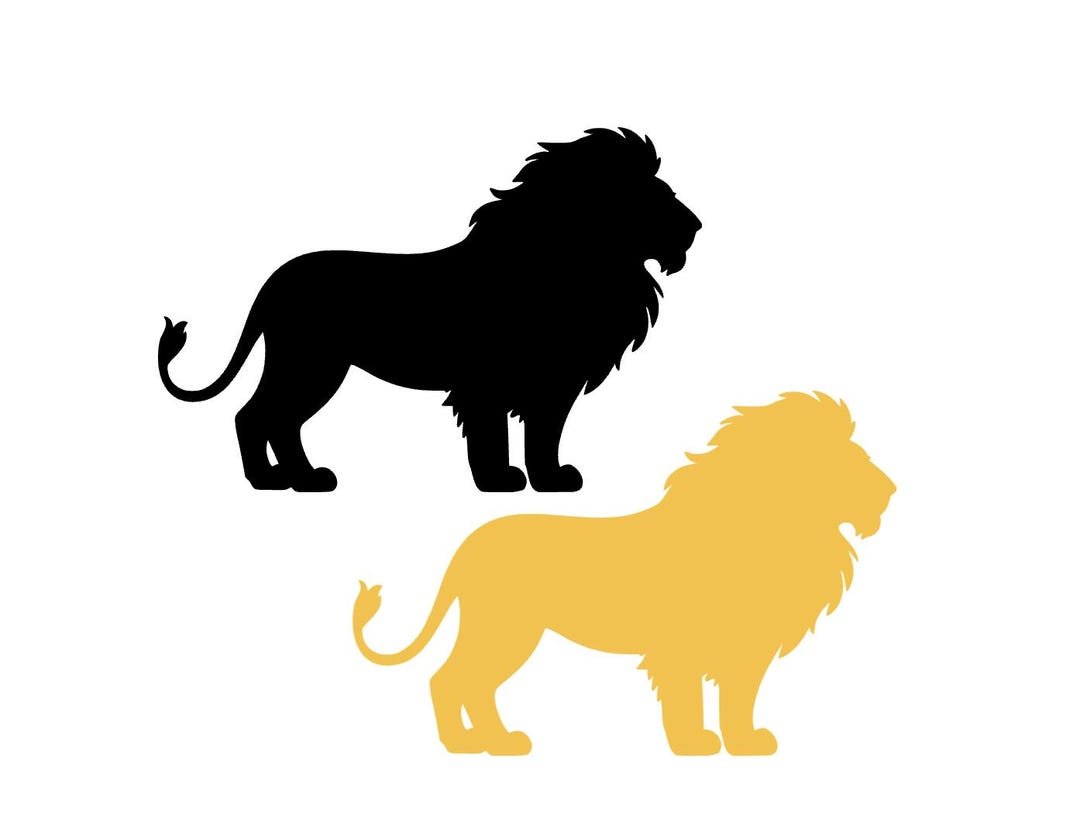 Paper Lion Cut Outs - Lion Die Cuts, Paper Lion Shapes, Zoo Safari ...