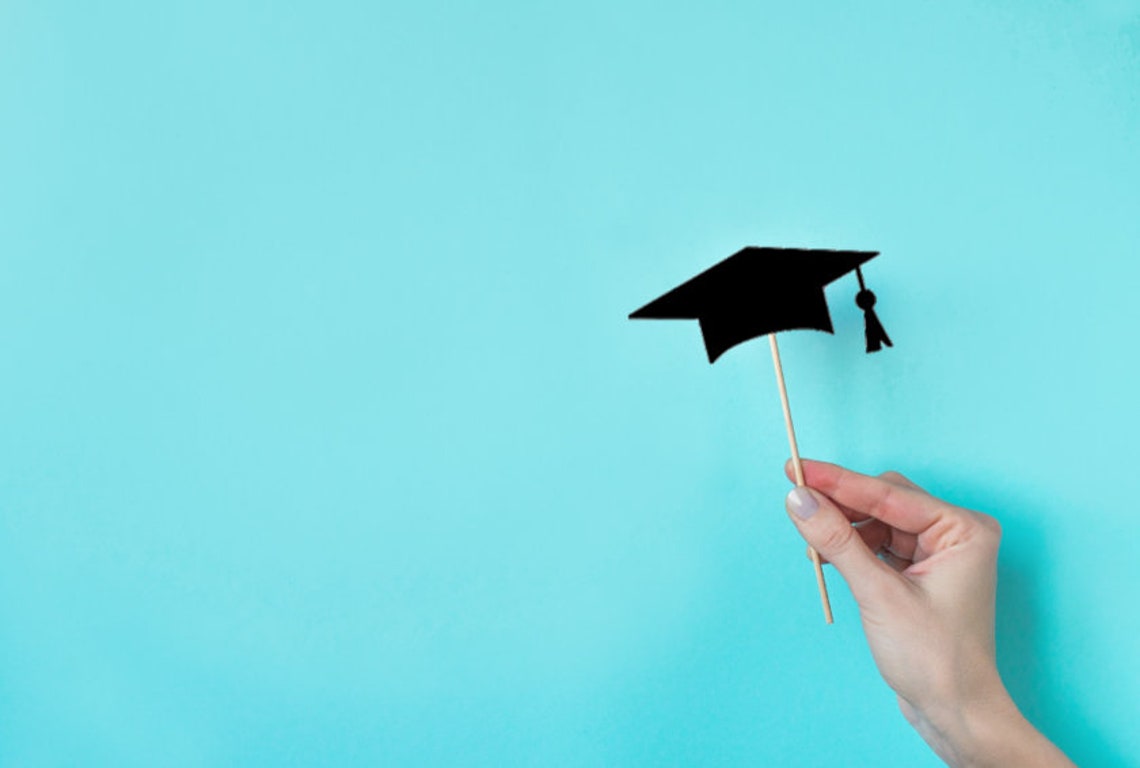 Graduation Cap Cut Outs - Paper Graduation Hat Cut Outs, Graduation ...