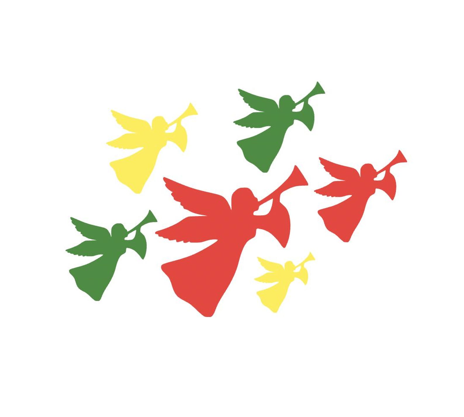 Angel Cut Outs - Angel Decor, Angel Die Cuts, Paper Angel Shapes, Angel ...