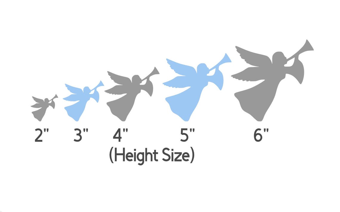 Angel Cut Outs - Angel Decor, Angel Die Cuts, Paper Angel Shapes, Angel ...