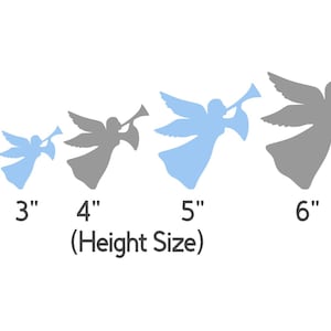 Angel Cut Outs - Angel Decor, Angel Die Cuts, Paper Angel Shapes, Paper ...