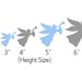 Angel Cut Outs - Angel Decor, Angel Die Cuts, Paper Angel Shapes, Angel ...