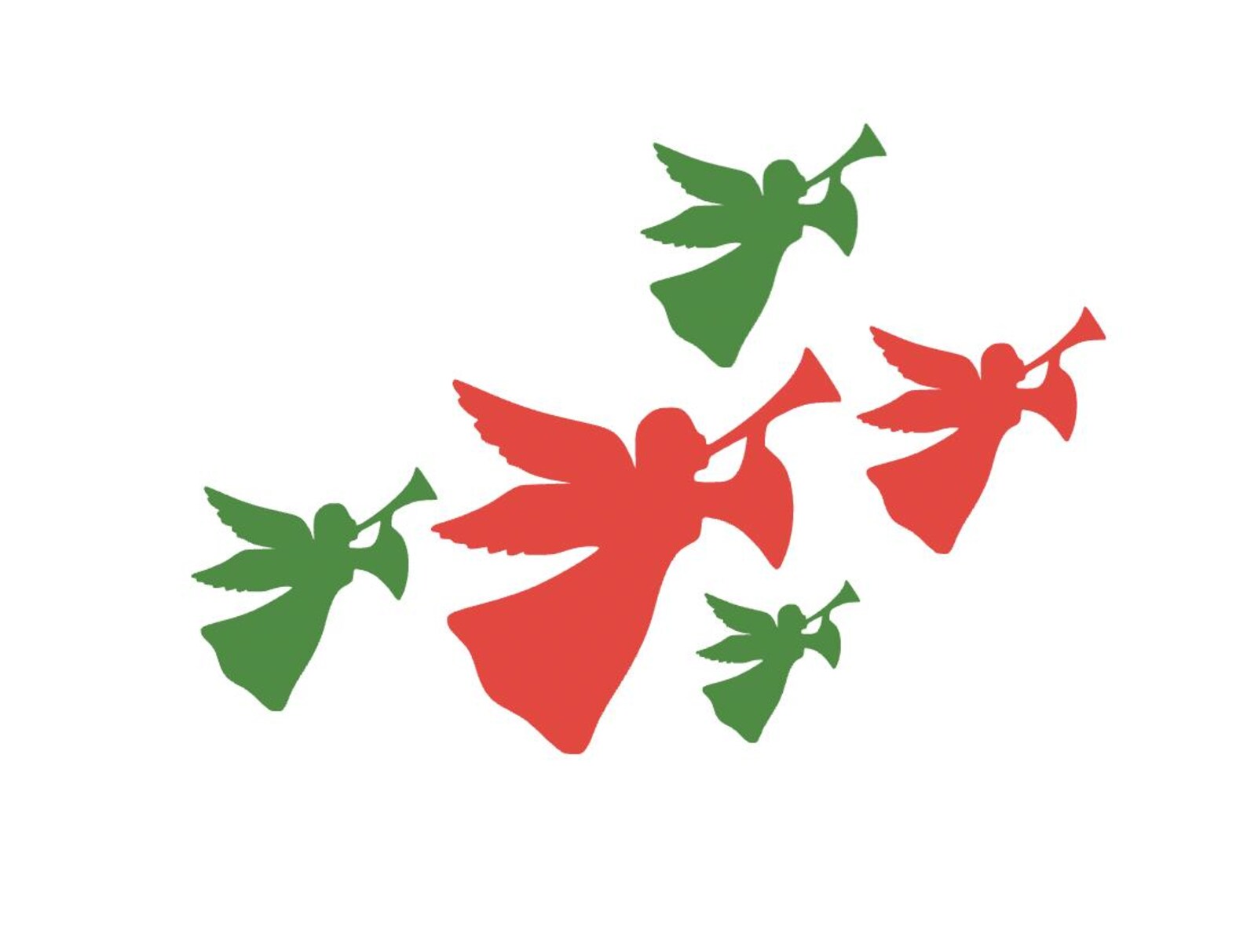 Angel Cut Outs - Angel Decor, Angel Die Cuts, Paper Angel Shapes, Angel ...