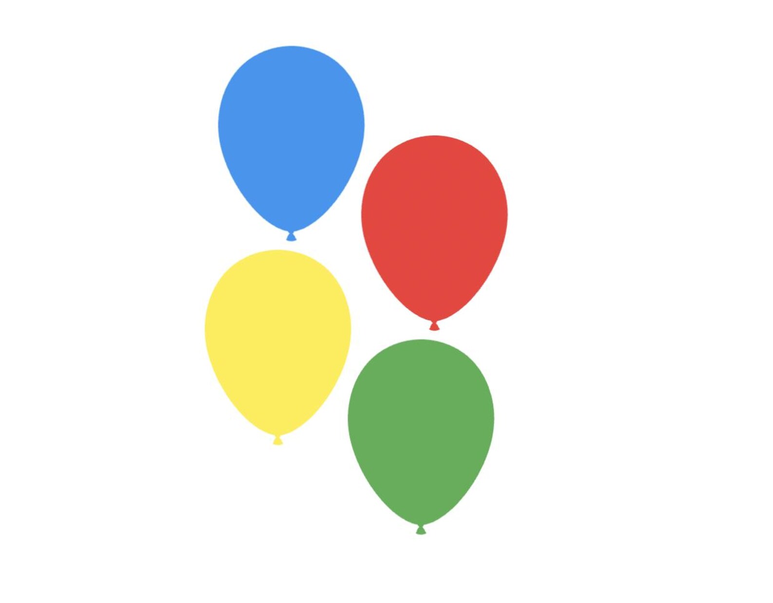 Balloon Cut Outs - Balloon Decor, Balloon Die Cuts, Paper Balloon ...