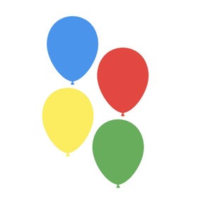 Balloon Cut Outs - Balloon Decor, Balloon Die Cuts, Paper Balloon ...