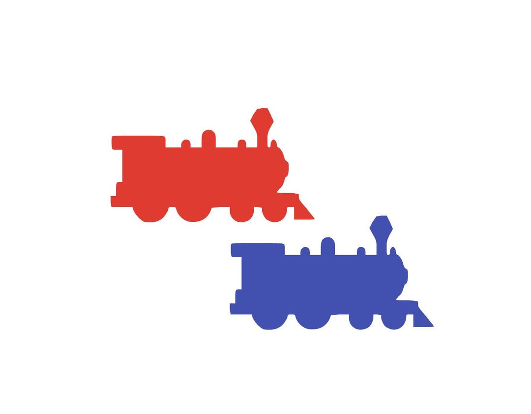 Train Paper Cut Outs - Paper Train Shape, Train Die Cuts, Train Cutouts ...