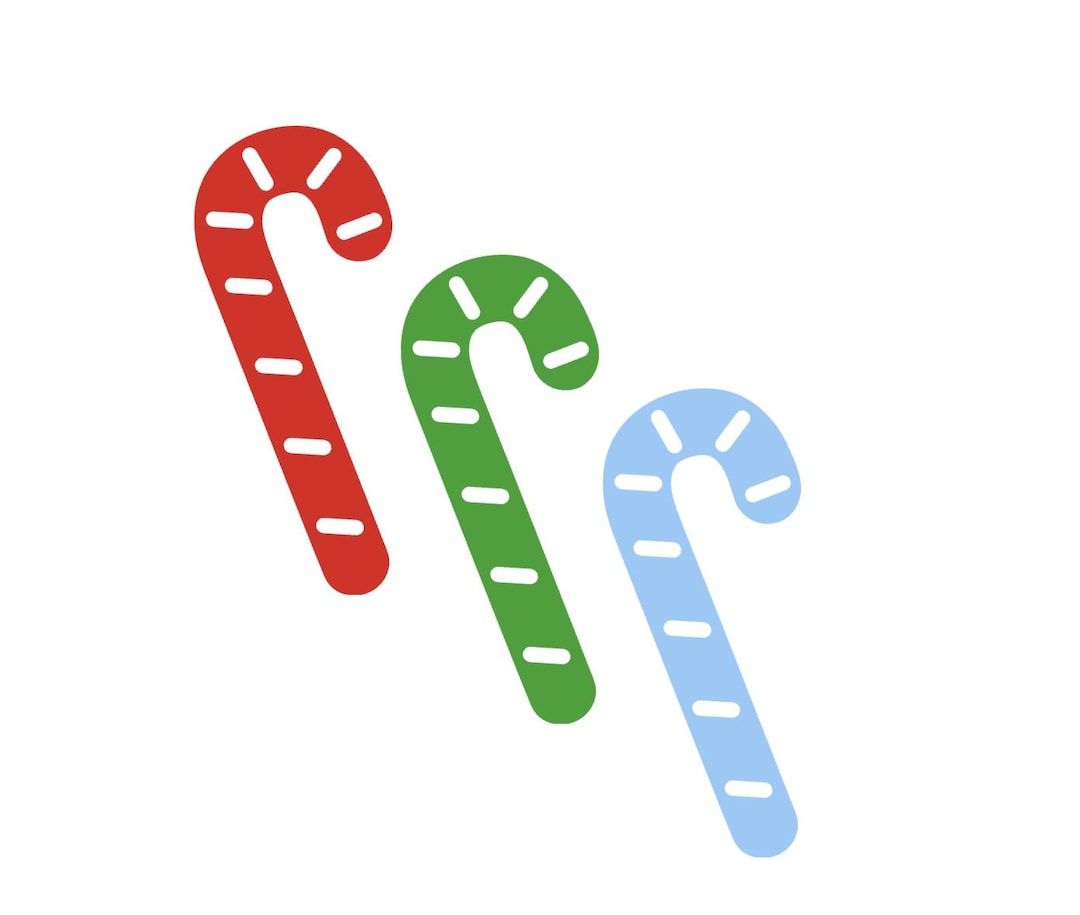 Christmas Candy Cane Cut Outs - Christmas Candy Cane Decor, Christmas ...