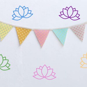 Lotus Flower Cut Outs - Paper Lotus Flower, Lotus Flower Die Cuts ...