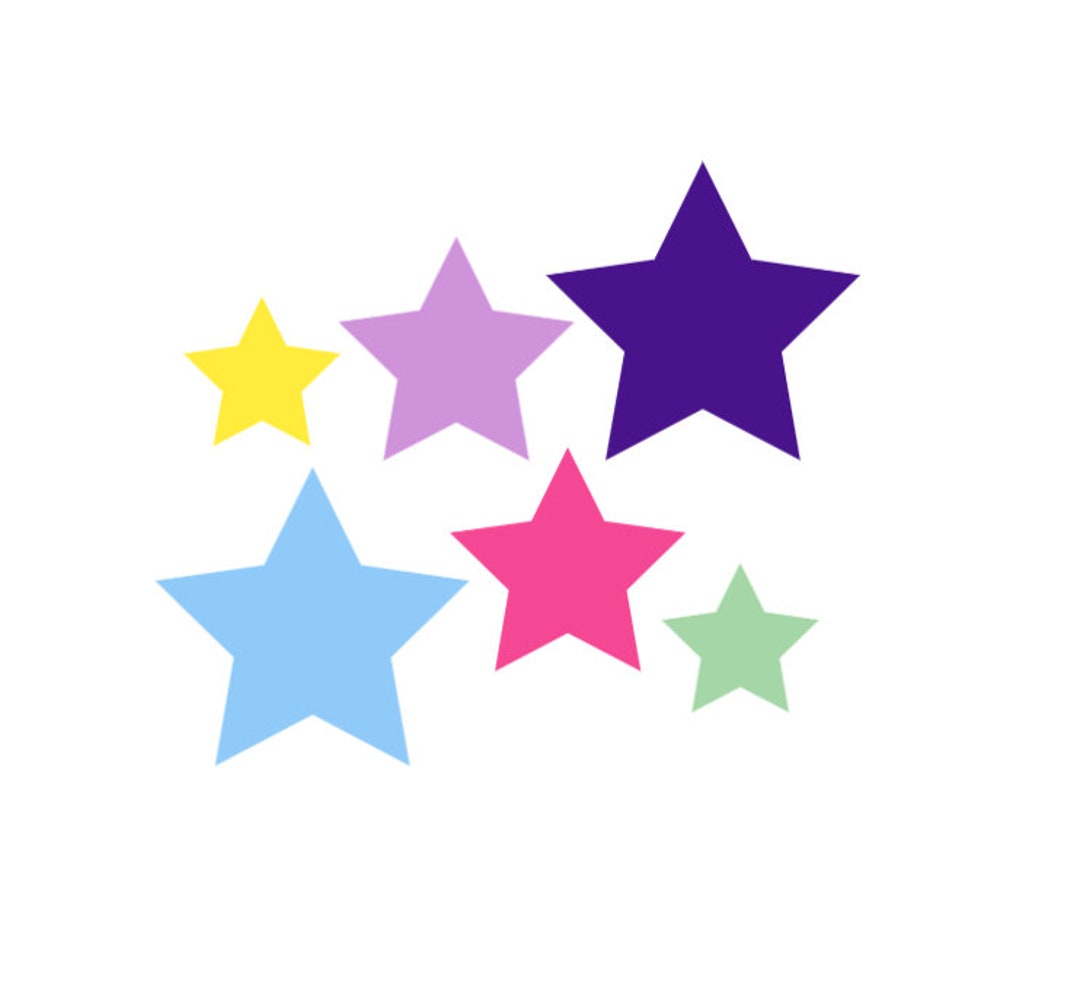 Star Cut Outs - Paper Stars, Star Shape, Star Decor, Star Die Cuts ...