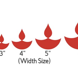 Diya Paper Cutouts for Diwali Decoration, DIY Art and Craft Diwali Diya ...