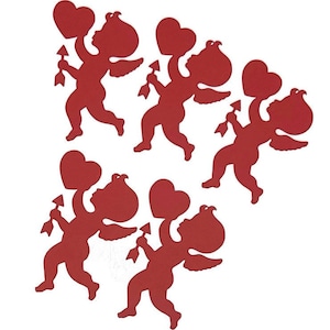 Cupid Cut Outs - Paper Cupid, Valentine Cut Outs, Valentines Decor ...