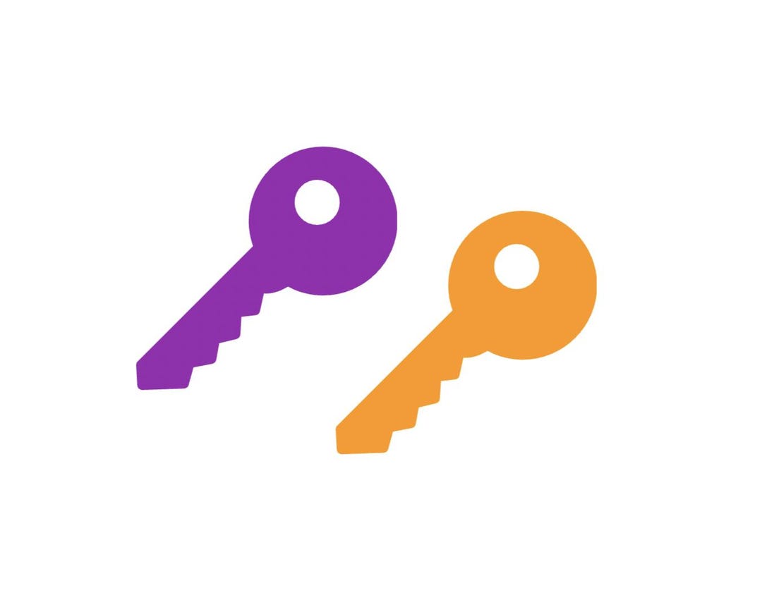 Key Paper Cut Outs - Paper Key Shape, Key Die Cuts, Key Cutouts, Paper ...