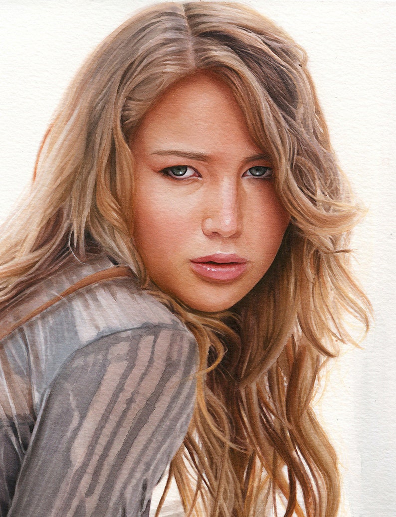 Original Watercolor Sexy Nude Art Pinup by Fernandojdb Fineart - Etsy