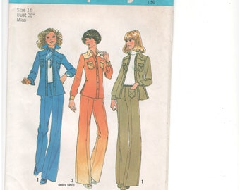 Vintage Simplicity 5510 Sewing Pattern Young Junior or Teen Size 11/12 ...