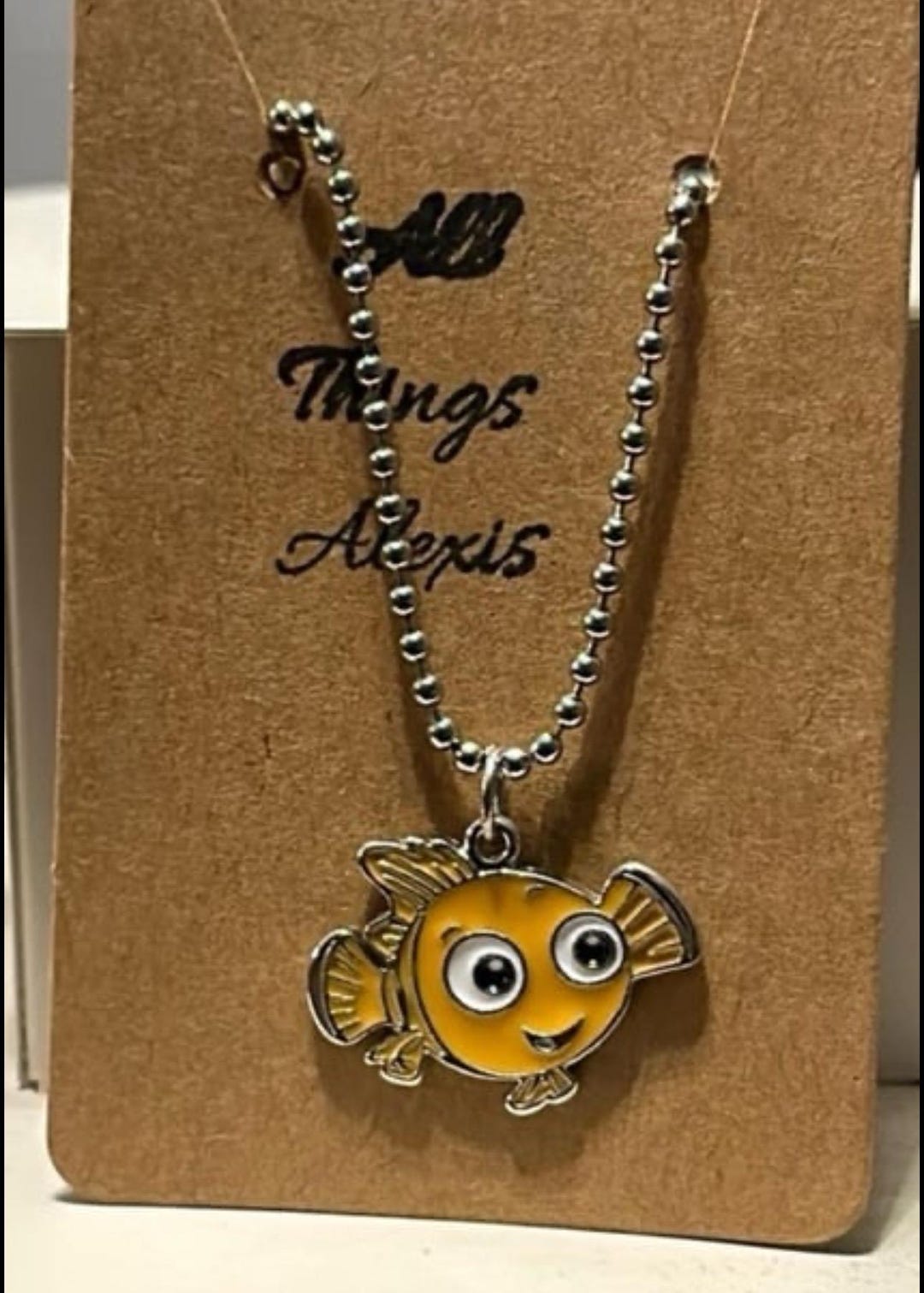 Finding Nemo Necklace - Etsy