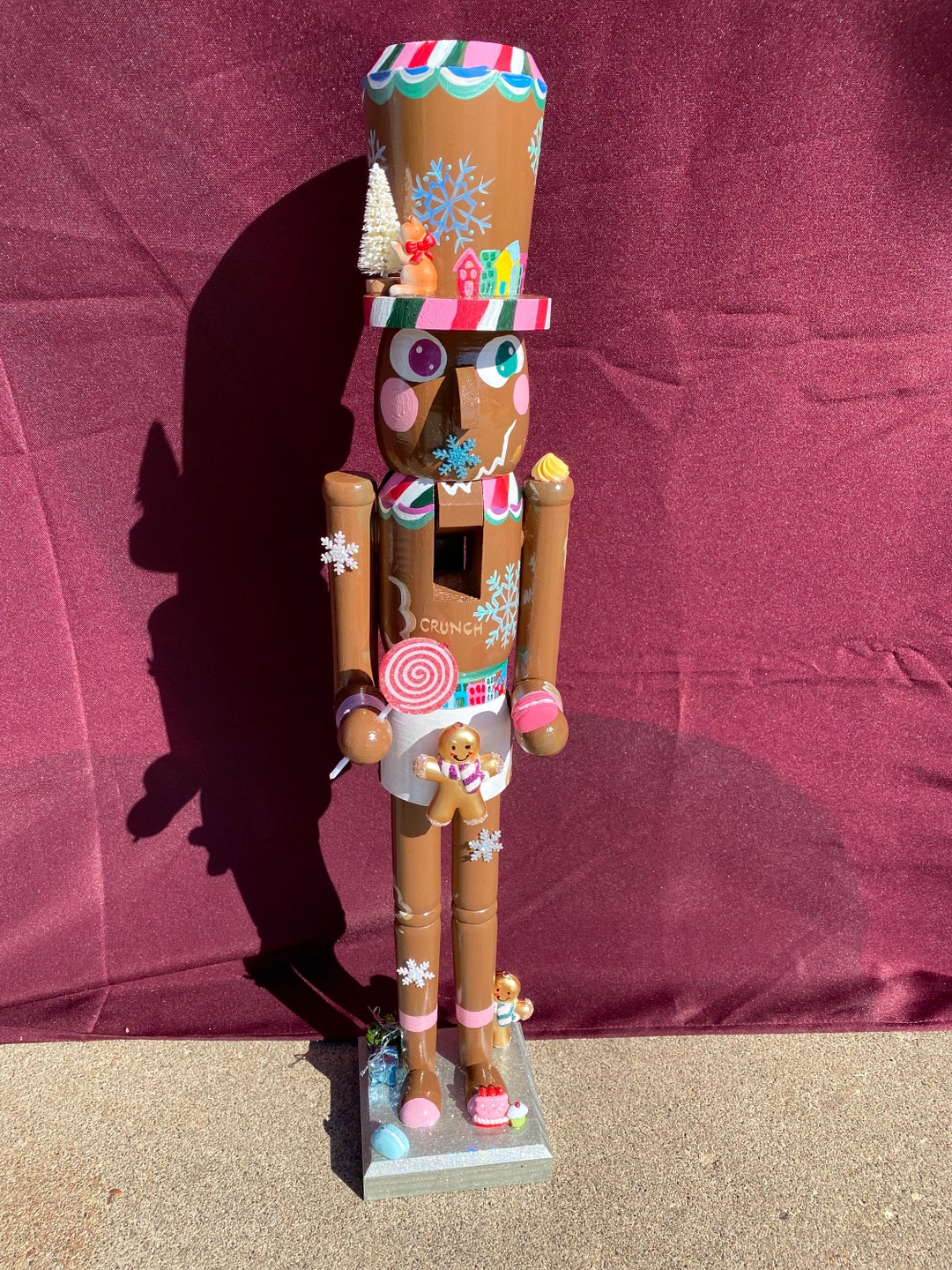 24 Gingerbread Nutcracker - Etsy