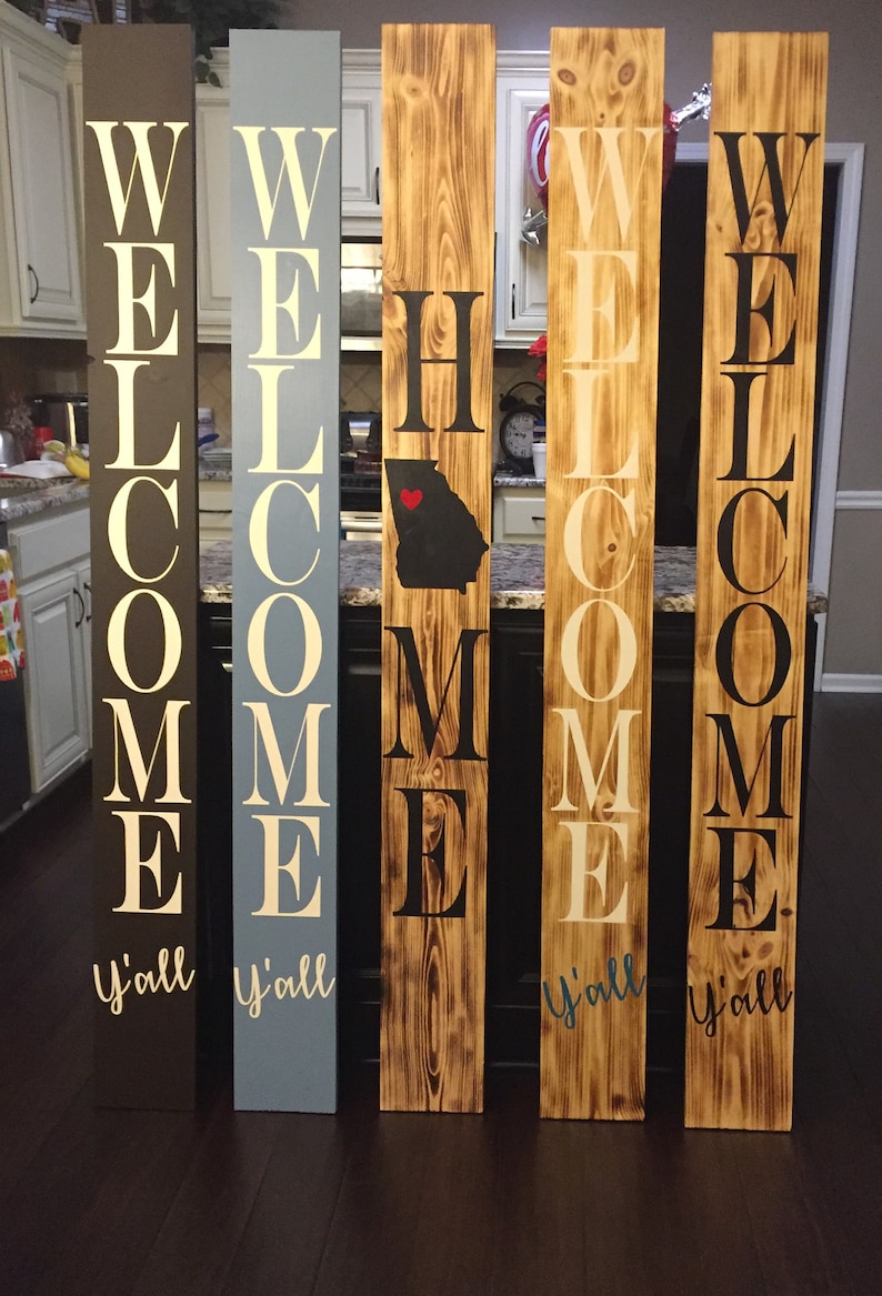 Custom Hand-painted Porch Signs - Etsy
