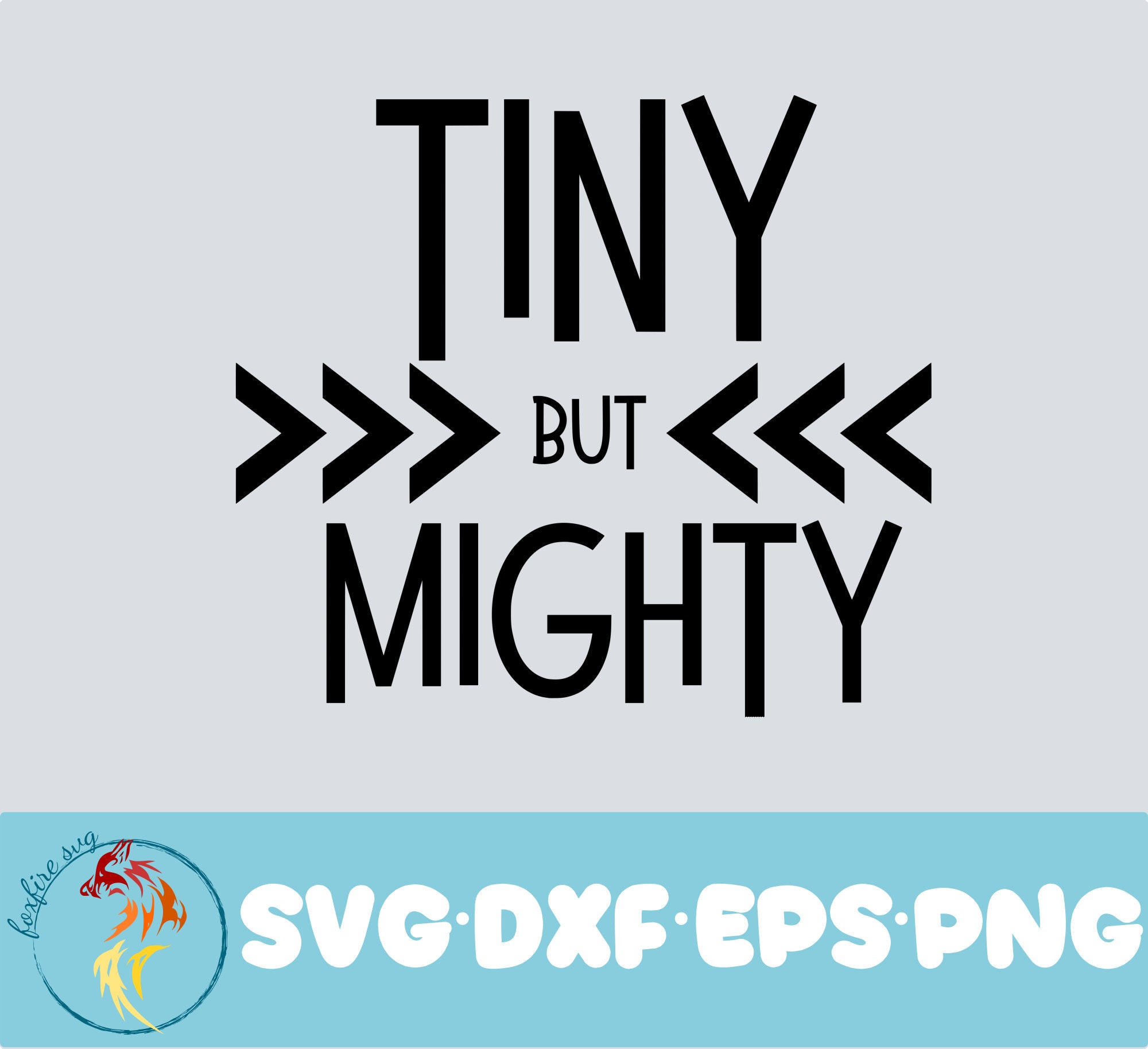 Tiny but Mighty SVG Baby Kid PNG Cricut Silhouette Cut - Etsy