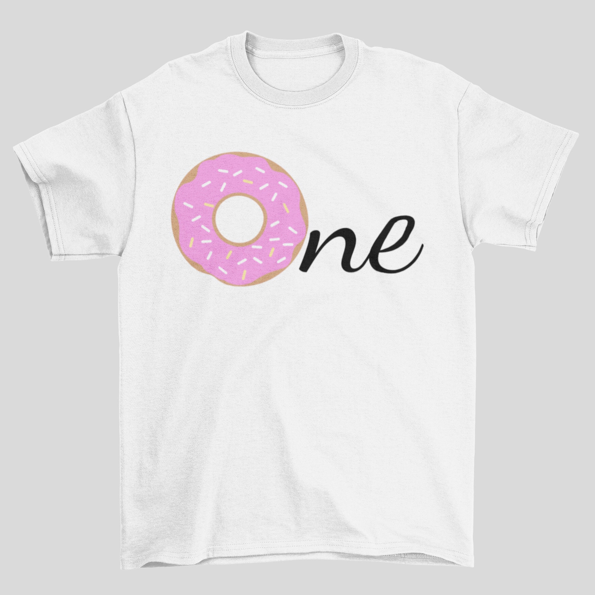 One Donut Birthday SVG First Birthday SVG Birthday Cut - Etsy