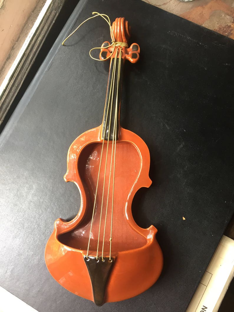 Red Wing Pottery Wall Vase: Violin - Etsy