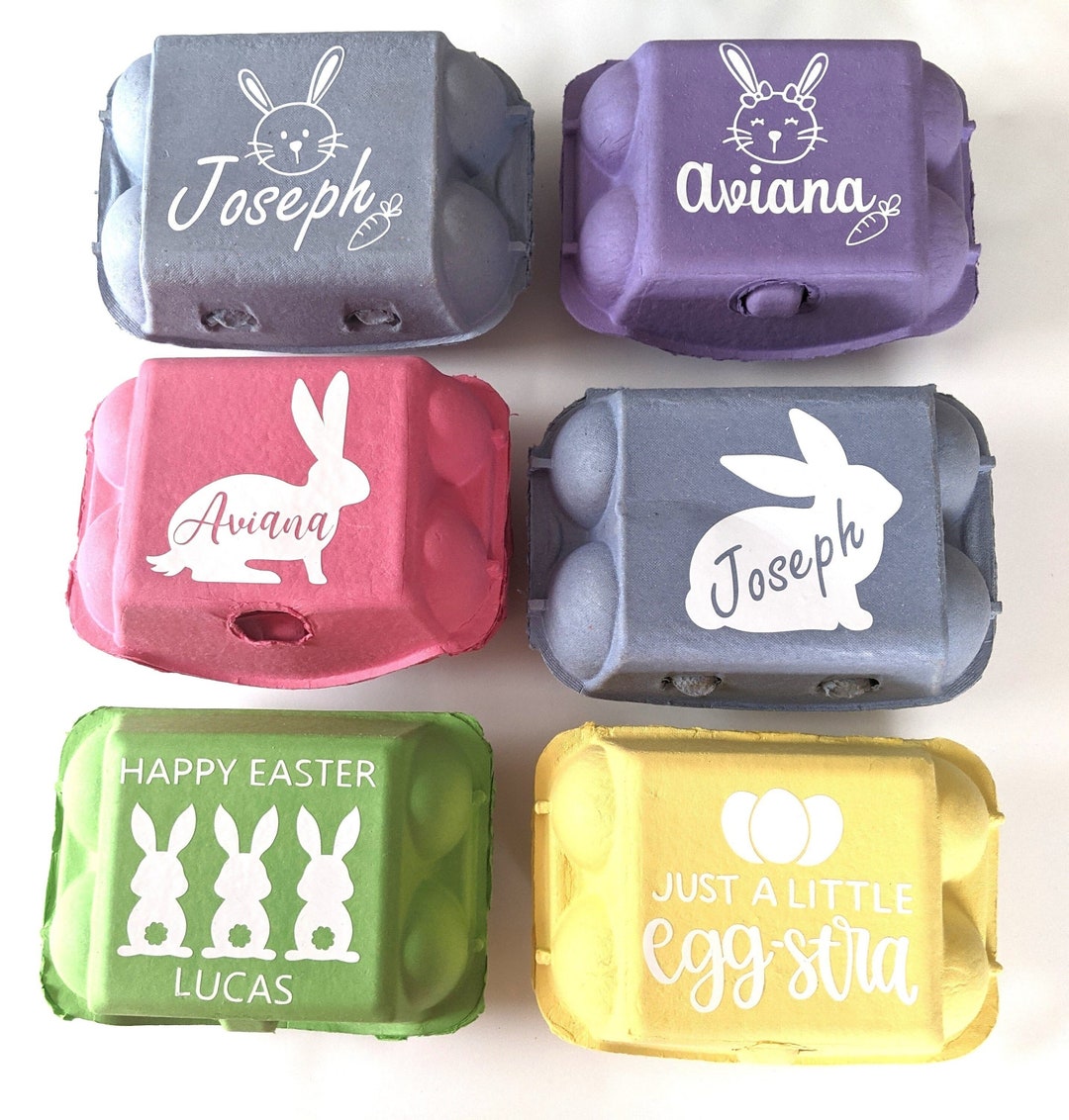 Sidewalk Chalk Egg Shaped, Easter Gifts, Egg Carton With Chalk Eggs ...