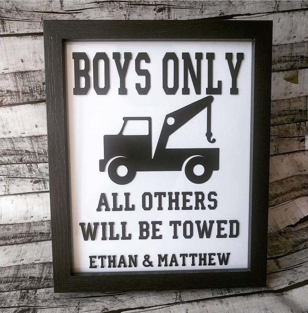 Boys Sign