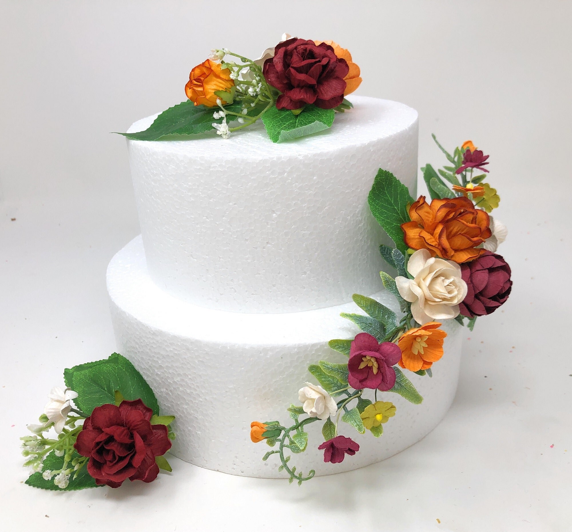 Custom Fall Cake Flower Topper Party Cake Decoration Autumn - Etsy