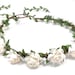 Rose Gold Wire Wedding Crown, Boho Rose Gold Halo Hair Vine, Wire Hair ...