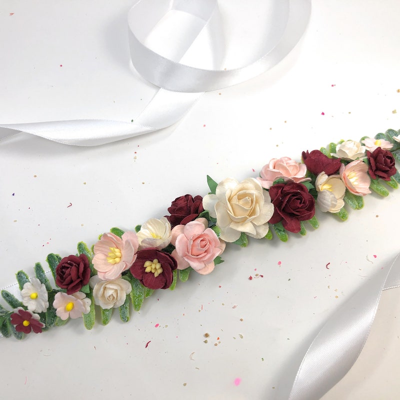 Flower Sash - Etsy