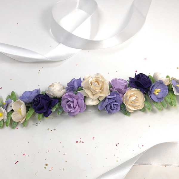 Floral Belt - Etsy