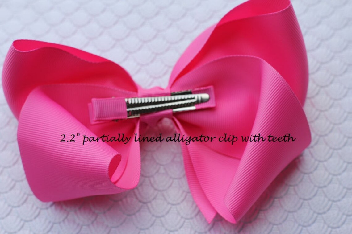 Big Hair Bows 6 Inch Bows Large Hair Bows Girl Hair Bows - Etsy