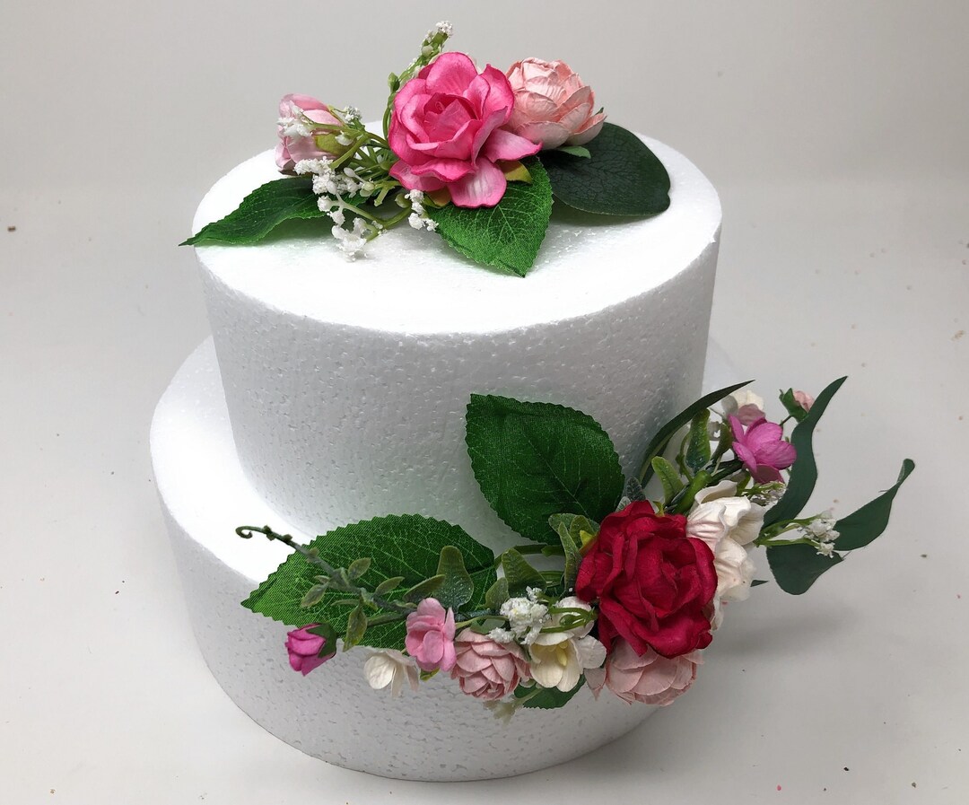 Cake Topper, Cake Flower Decoration, Wedding Cake Flowers, Birthday ...