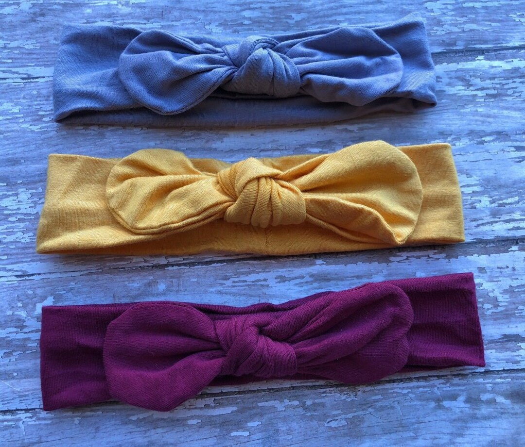 Baby Headwraps SET OF 3 Fall Baby Head Wraps Baby - Etsy