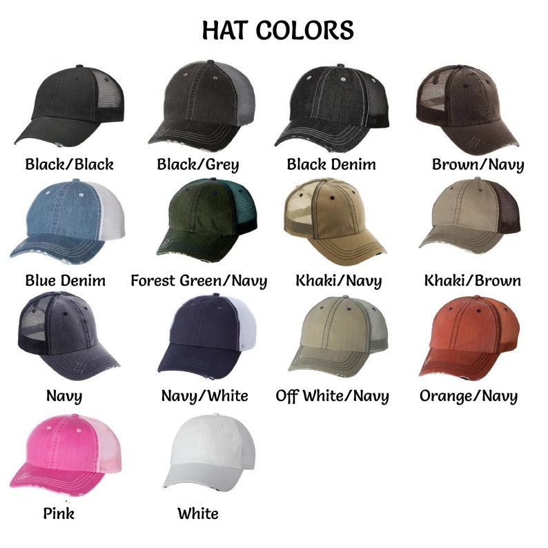 Hot Mess Distressed Ladies Baseball Hat Mesh Trucker | Etsy