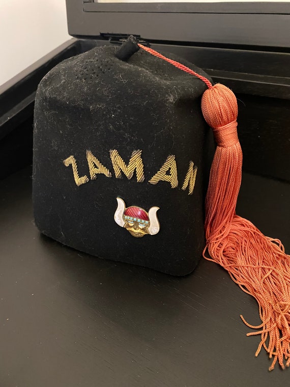 1950 Zaman Grotto Lodge Hat - Gem
