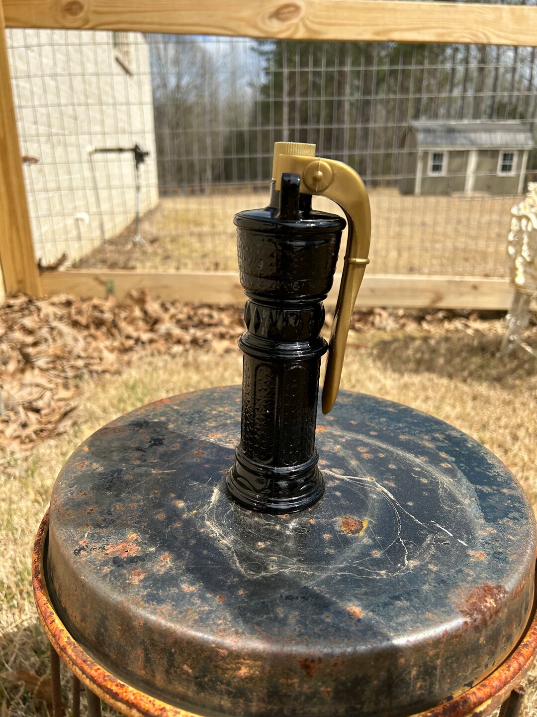 Avon Water Well Pump Decanter - Etsy