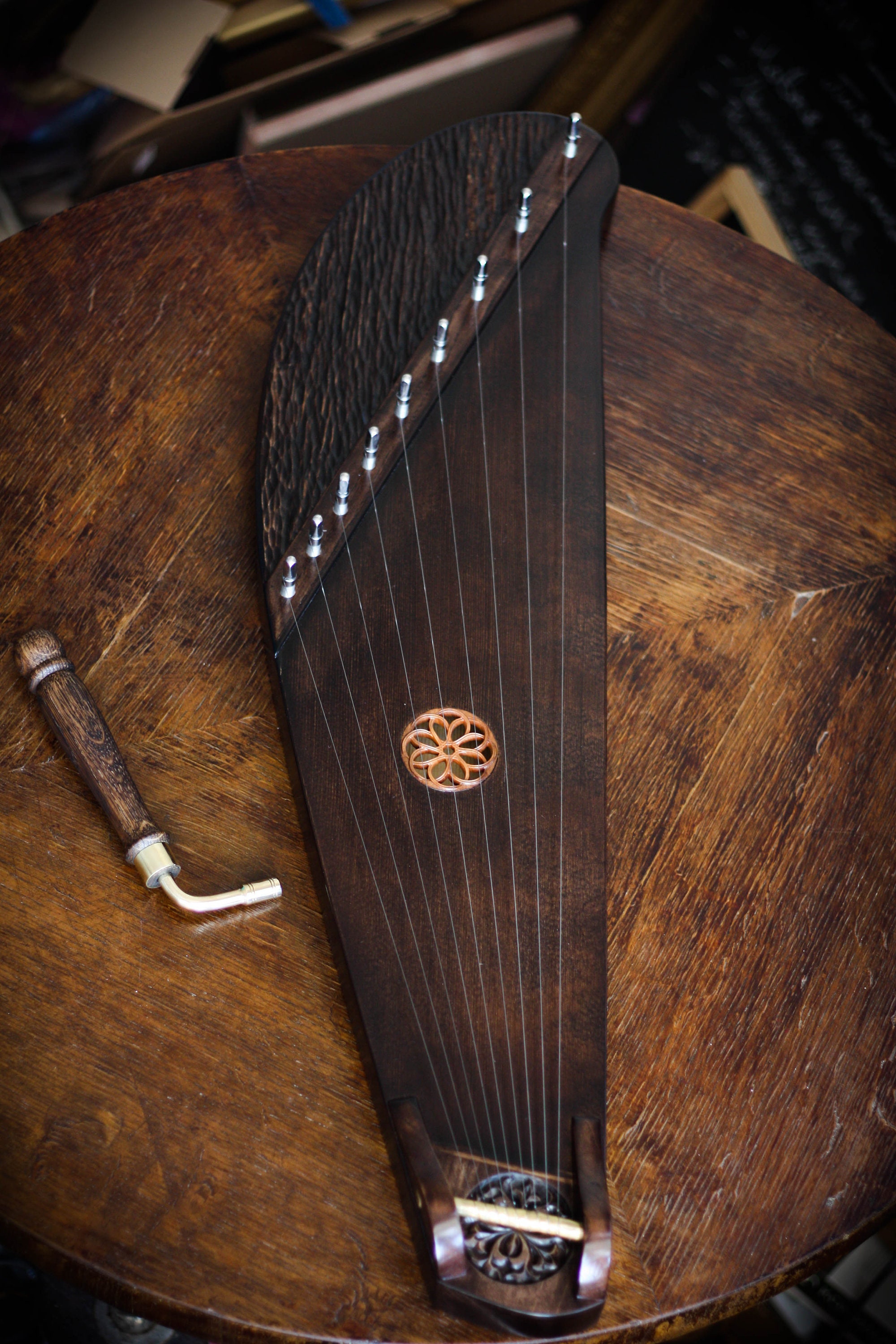 Gusli instrumento musical instrumento de cuerda lire arpa | Etsy