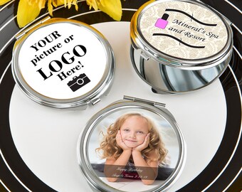 Metal Compact Mirror - Etsy