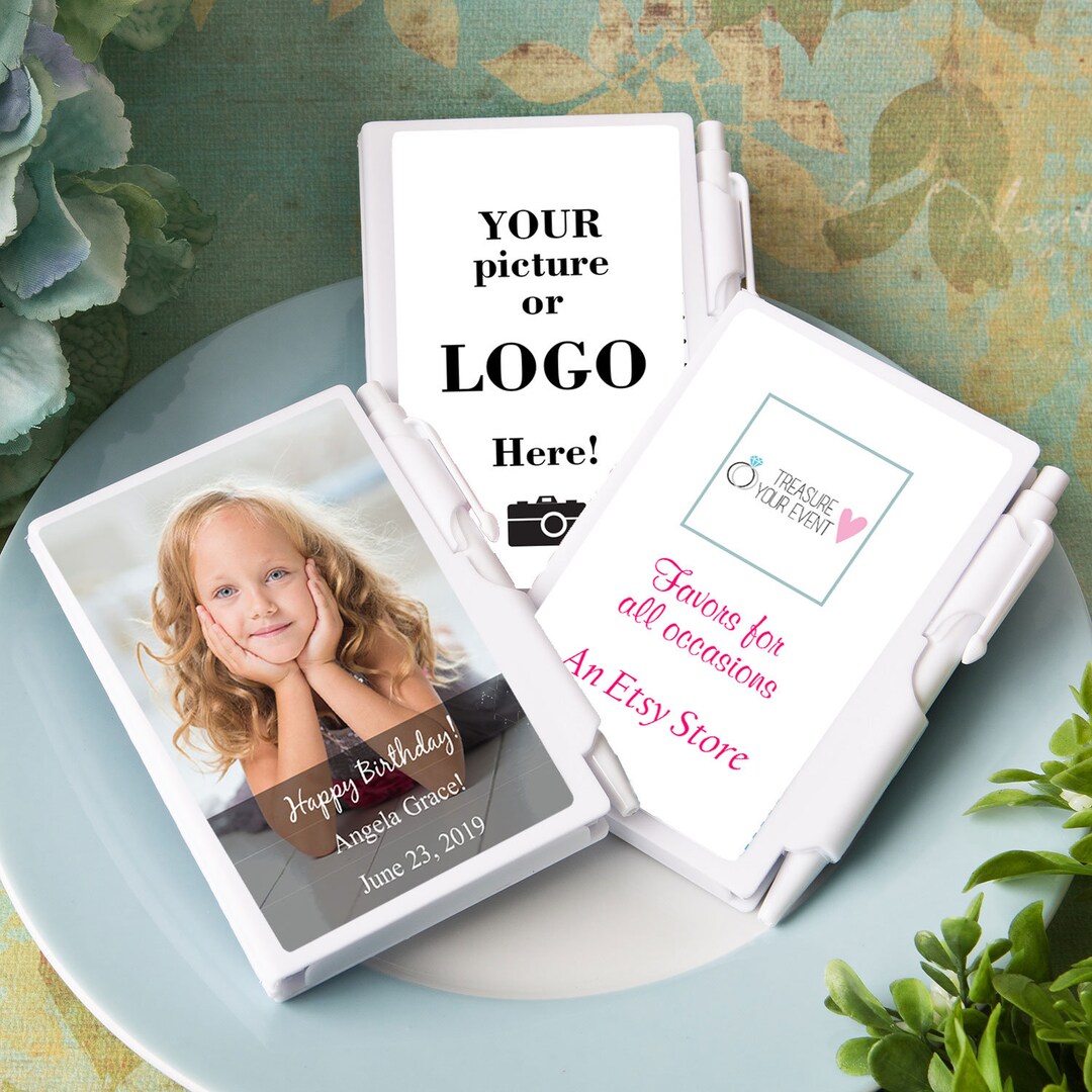 100 Personalized Custom Photo Notebook Favors Set of 100 - Etsy